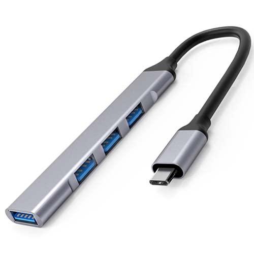LUMEN ルーメン 伝送速度5Gbps USB Type-C to USB-A 3.0 + USB2.0 x 3 ハブ USB A 機器 4台接続用 USBハブ OTG機能付 Type C to A 4Port USB3.0 HUB4ポー...