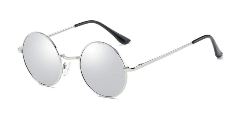 [Glasses Trust] 偏光 丸型 サングラス 丸サングラス ラウンド ファッション丸メガネ UVカット 軽量