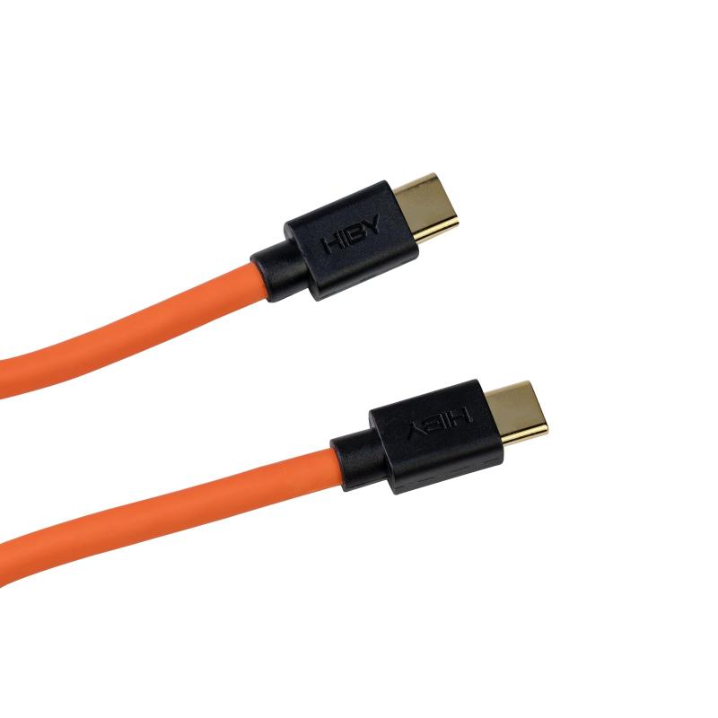 HiBy Type C - Type Cケーブル 100W USB3.2 USB C - USB Cケーブル。100W USB3.2 Type C - Type Cケーブルは、ノートパソコン、タブレット、スマートフォンなどのデバイスを素早く...