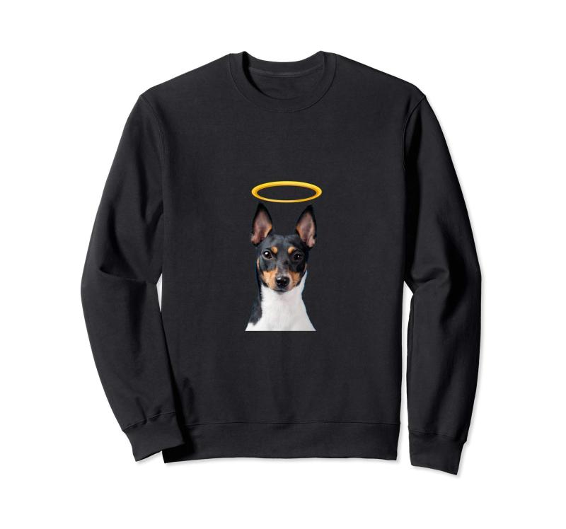 Holy Dog Toy Fox Terrier トレーナーHoly Dog Apparel is the perfect choice for any father daddy papa poppop grandpa grandfathe...