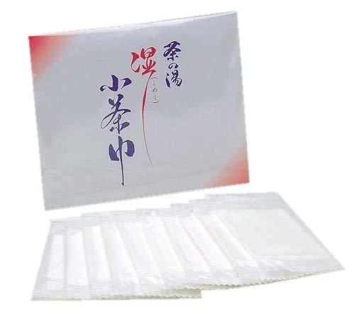 【茶道具　茶巾】湿し小茶巾 10枚入