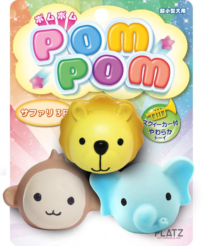 PLATZ PET SUPPLISES&amp;FUN(プラッツ)犬用おもちゃ ポムポム