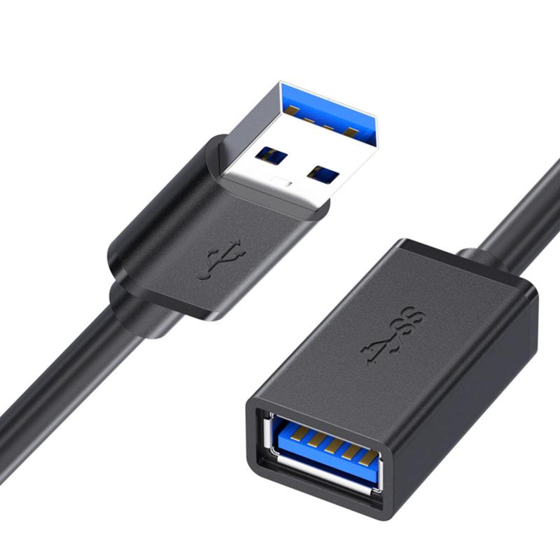 USB3.0 延長ケーブル 2m Type Aオス-メス 5Gbps 高速データ転送 充電対応 金メッキ 下位互換 外付けHDD ウェブカメラ 周辺機器接続【USBポートを延長】 パソコンのUSBポートを最大2m先まで延長。机の下や高い位置...