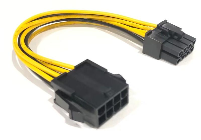 オーディオファン EPS8ピン電源延長ケーブル CPU 8ピン 12V マザーボードATX 電源オス-メス 延長ケーブル 18cmATX電源12Vからマザーボードへの8ピン電源延長ケーブルATX8ピン オス-メス ケーブル 18AWGsqに...