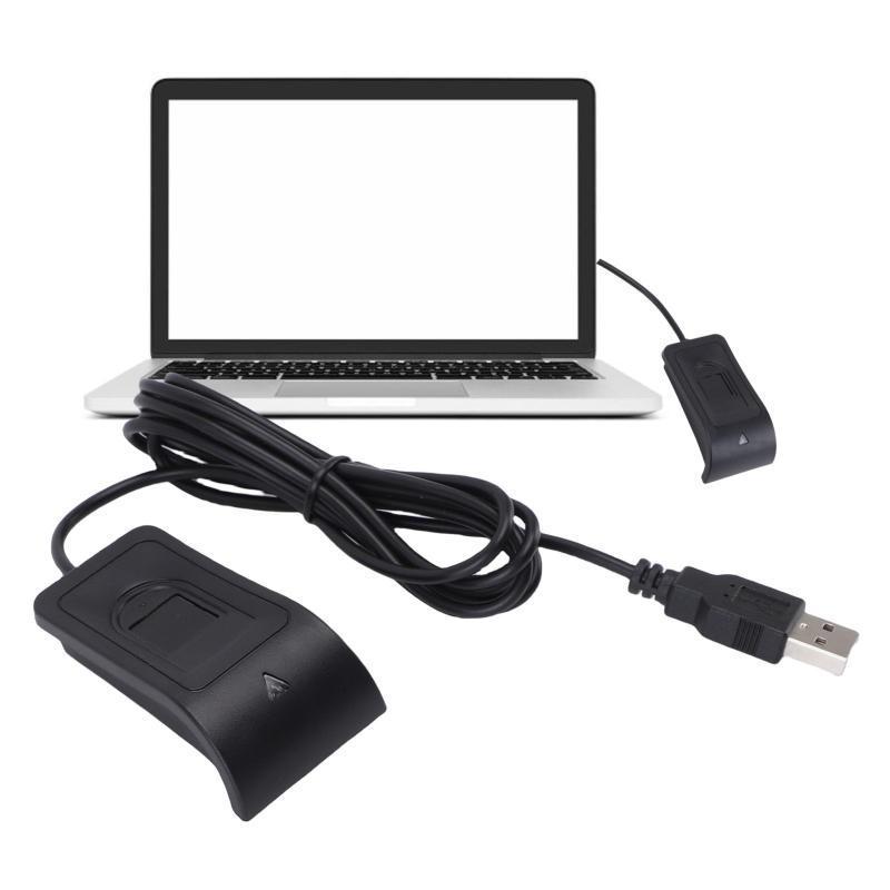 Dpofirs デスクトップUSBフィンガープリントリーダー、360度タッチバイオメトリックフィンガープリントスキャナーPCドングルfor Wins 10 11 for Linux、プラグ、プレイ用プラグアンドプレイ：USBフィンガープリン...