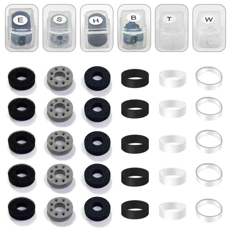 ZHI-NYLLDJS PS5/4対応 Switch1/2 プロ コントローラーに対応 Xbox SX/SS/One対応 スティック保護リング コントローラー アシストリング 収納ケース付き【白い粉対策・操作力UPアイテム】コントローラーに...