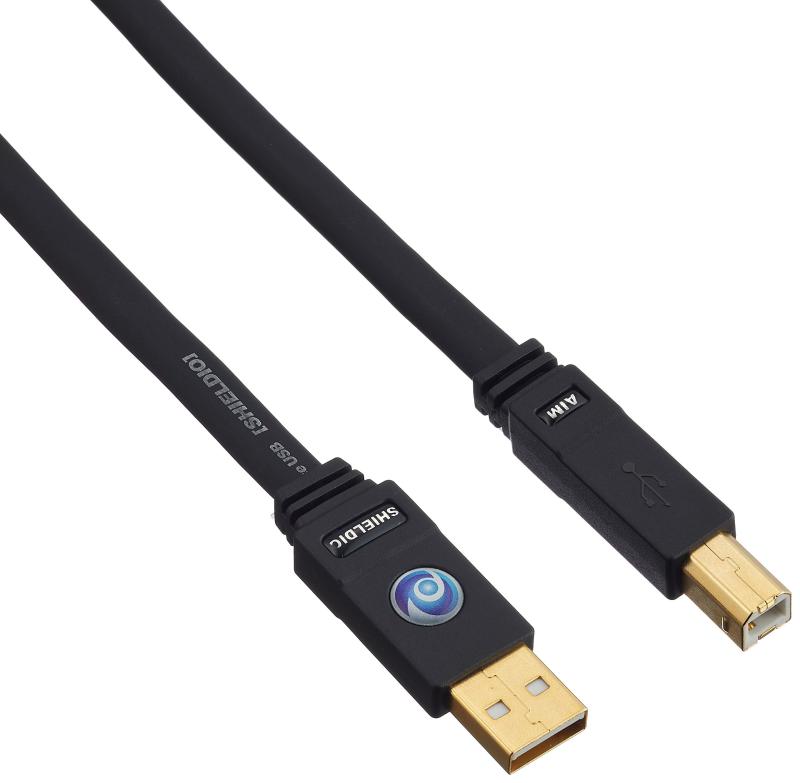 エイム電子 SHIELDIOシリーズ オーディオUSBケーブル 1m UAC-F010メーカー型番 : UAC-F010ケーブル長1mケーブルシールド 各対高性能アルミシールド+高密度編組シールド構造コネクター Aタイプ15.5(W)×7....