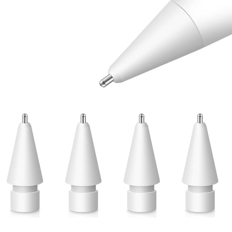 【4個入】 A-pple Pencil交換用ペン先 A-pple Pencil 1/2/Pro世代用の交換用ペンシル 替え芯 金属製 (標準)【4個入】 A-pple Pencil交換用ペン先 A-pple Pencil 1/2/Pro世代...