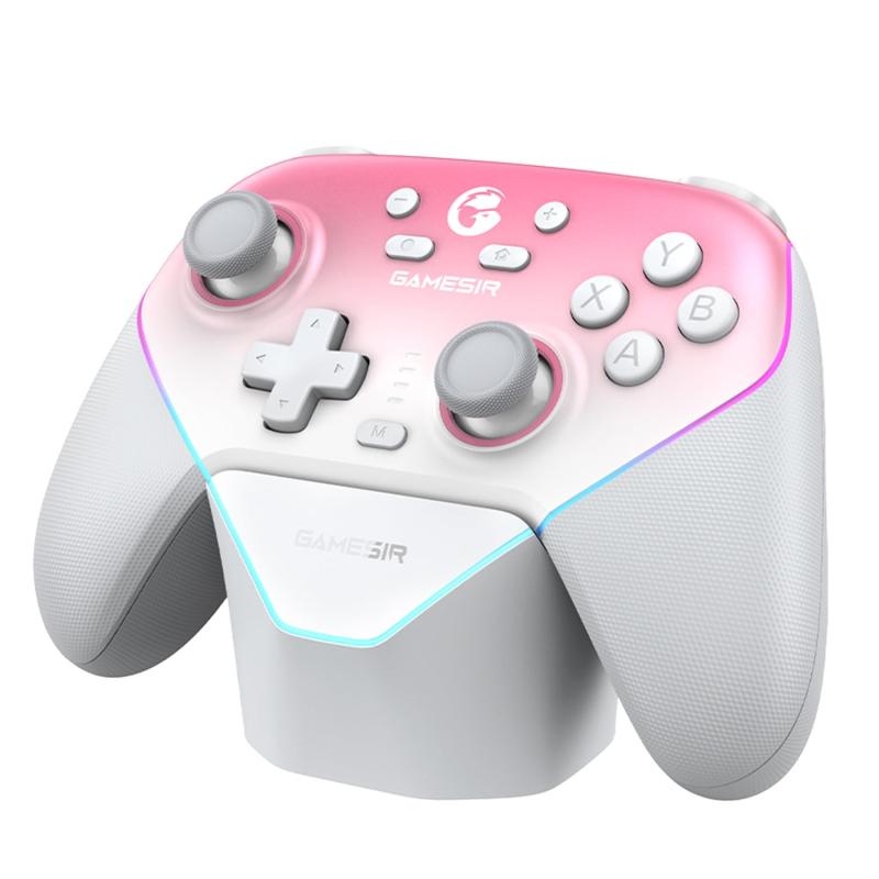 Gamesir Super Nova マルチプラットフォームゲームコントローラ - PC/Switch/iOS/Android用2.4Gワイヤレス - ホール効果ジョイスティック&amp;トリガー、1000Hzポーリング、マグネットフェイス...