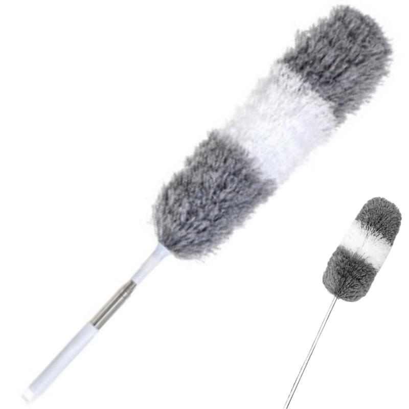 ARESACHI ほこり取り モップ はたき 伸縮 ハンディモップ 掃除 高所用 360度 250cm