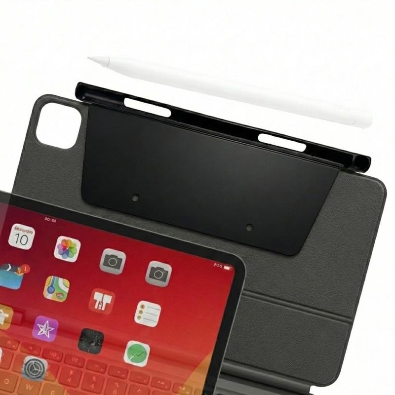 【I.KImport】iPad ペンホルダー Apple Pencilホルダー Apple Pencil Pro/第1・2世代対応 収納 薄型 軽量 強力固定 落下防止 紛失防止 マジックキーボード対応 iPadPro12.9 / iPad...