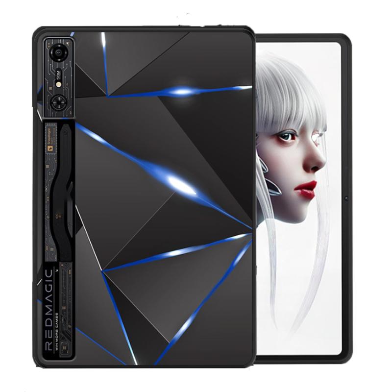 【2025新登場】For REDMAGIC ゲーミングタブレット 3 Pro/Astra ケース カバー 【KUROMORO】 9インチ 保護ケース TPU シリコン 軽量 薄型 擦り傷防止 指紋防止 耐衝撃 黄変防止 REDMAGIC ゲ...