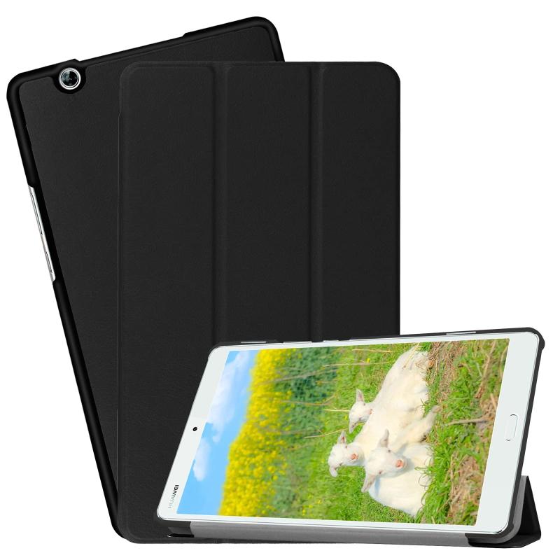 For NTT dtab Compact d-01J / Huawei MediaPad M3 8.4インチ 用のケース For d-01J 対応 カバー スタンド機能付き 保護ケース オートスリープ機能 超軽量 全面保護型 MediaPa...