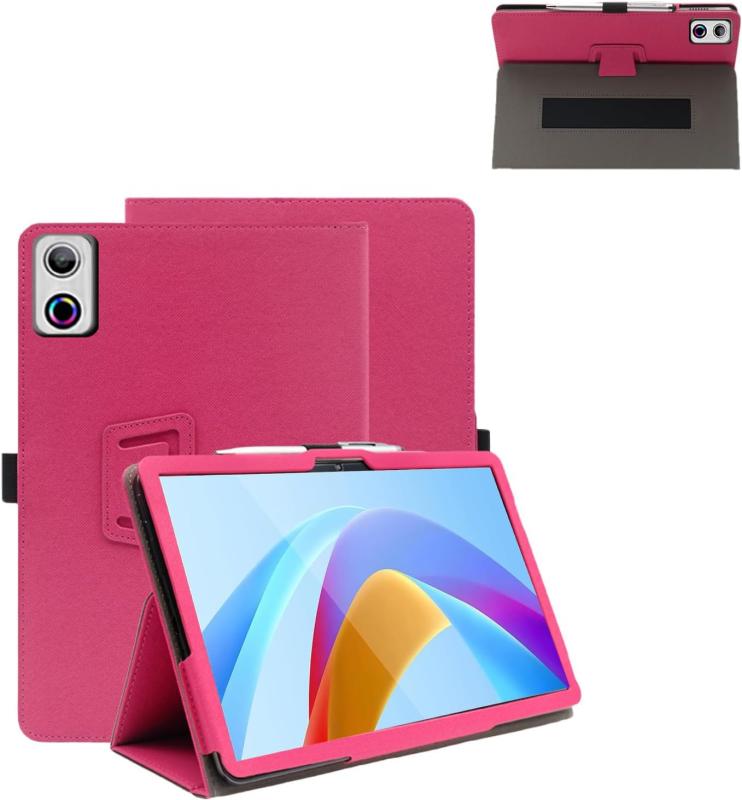 For ZOFYWNAS A10-A ケース【Vaele 】 10インチ タブレット ケース 360°全面保護 二つ折りスタンド多視角調整 ペンホルダー付き 上質PUレザー キズ防止 軽量 全面保護ZOFYWNAS A10-A タブレットカ...