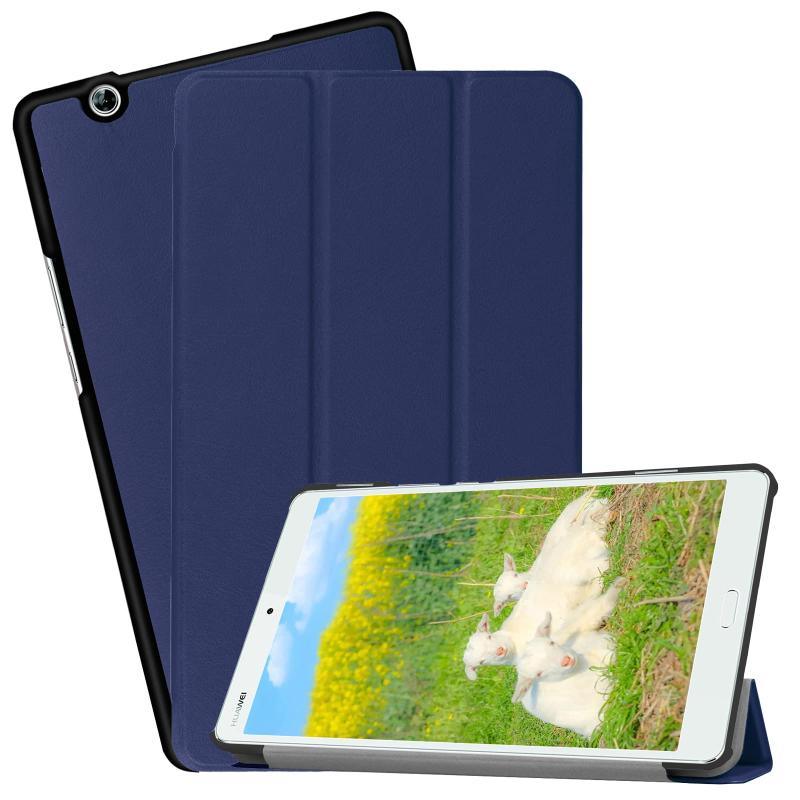For NTT dtab Compact d-01J / Huawei MediaPad M3 8.4インチ 用のケース For d-01J 対応 カバー スタンド機能付き 保護ケース オートスリープ機能 超軽量 全面保護型 MediaPa...