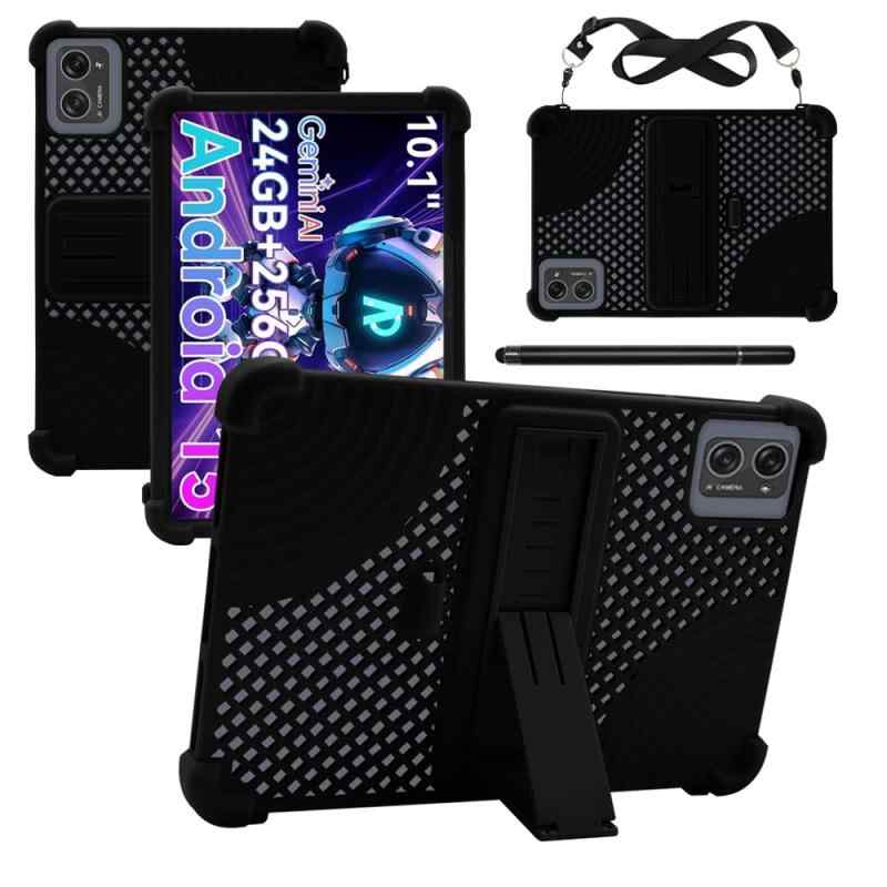 For Tabwee T20 / KINGRID T20 / BESTTAB T20 / VekfulPC T20 ケース 10.1 インチ カバー RUIXH シリコン素材 落下防止 滑り止め 耐摩擦性 防水 防塵 お手入れ簡単 保護カバ...