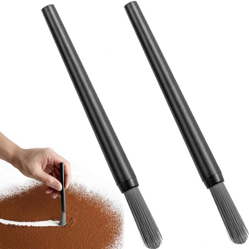 JUJUGO コーヒーグラインダーブラシ 掃除道具【パッケージ内容】コーヒーミルブラシ2本セット、サイズ:全長約135mm【重量】約7g。【お手入れ簡単】いろんな種類のコーヒーミル（コーヒーグラインダー）を簡単に清掃し、詰まりや雑味を防ぐ、...