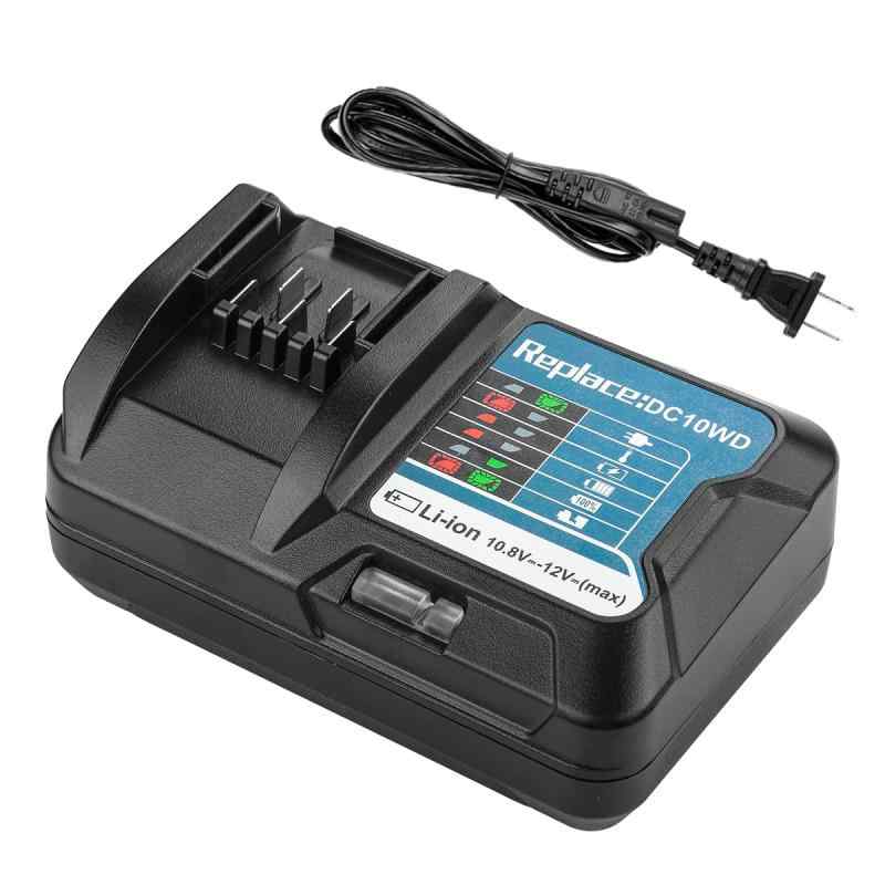 Powilling DC10WD 充電器 10.8Vバッテリー用互換充電器 BL1015 BL1016 BL1021B BL1041B FD05 DT03 RJ03Z SH02Z PH04Z DC10SBなど充電対応 10.8V充電器✨【商...