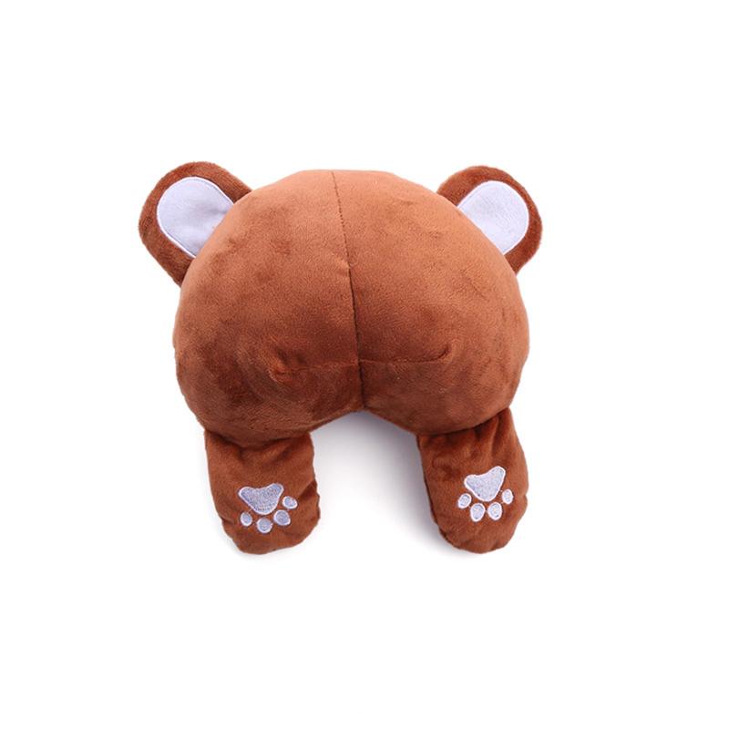 Brotevity 犬 おもちゃ ペット用品 犬 犬 玩具 犬 ぬいぐるみ 犬 おもちゃ ぬいぐるみ ぬいぐるみ 犬 犬 噛むおもちゃ ペットの音の出るおもちゃ 犬のストレスを和らげる 面白い 動物のお尻のふわふわのおしり形状の音が出る犬の...