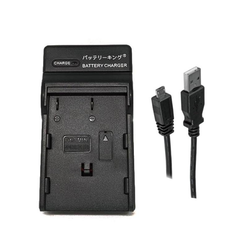 バッテリーキング ペンタックス対応 D-LI50 NP-400 急速充電器 USBケーブル付き DLI50 互換品バッテリーキング ペンタックス対応 D-LI50 NP-400急速充電器 USBケーブル付き 互換品