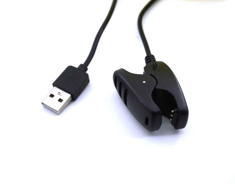 VECASDEN USB充電器ケーブル Garmi Forerunne 735XT 235 35 64 230 630 645/645音楽、アプローチS20/G10、Vivomove HR/リリー/リリー2スマートウォッチ交換用 充電クリッ...