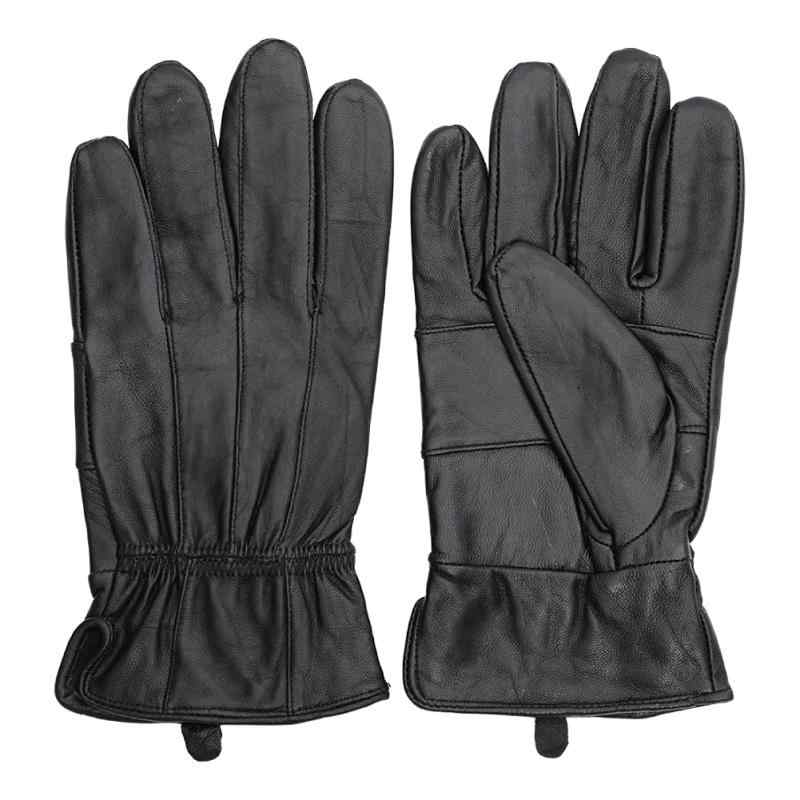 [GlovesDEPO] メンズレザー手袋 内側ボア 革 レザー/カジュアル/デザイン/革 メンズ手袋 スマホグローブ ビジネス バイク 通勤 用 あったか手袋 メンズ 自転車 防風 防寒 アウトドア 紳士 大きい薄くて軽いシープスキンを使...