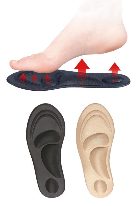 【Lino Ulu】4D構造の快適インソールxあらゆる衝撃吸収【疲れにくいxムレにくいxハサミカットでサイズ調整可】インソール 疲れない 衝撃吸収 偏平足 外反母趾 消臭【衝撃吸収】衝撃吸収4D構造が歩行時の衝撃を和らげ、吸収する効果が期待...