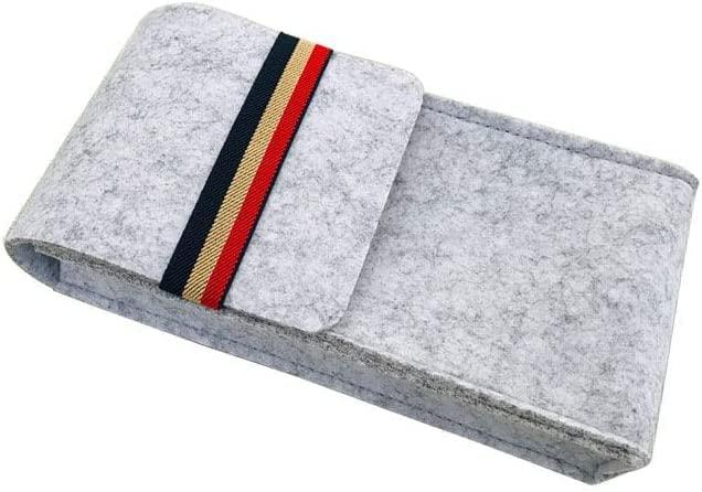 【YOUNGE】パソコンケース・GPD WIN4用 (6インチ) ケース スリーブ型 ポーチ型 ファブリック フェルト素材 オシャレなバッグ型 ケース 軽量おしゃれ PCタブレットケース (ライトグレー)対応機種：GPD WIN4 (6イン...