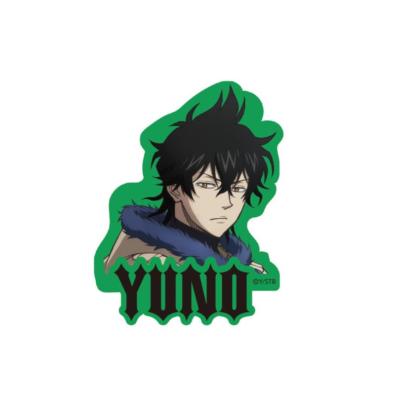 スモール・プラネット(Small Planet) ブラッククローバー キャラクターステッカー ユノ約8×6.2cmポリ塩化ビニル(C)田畠裕基/集英社・テレビ東京・ブラッククローバー製作委員会