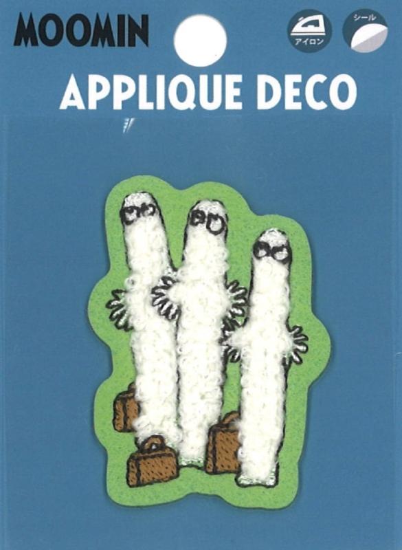 S&amp;Cコーポレーション アップリケデコステッカー ニョロニョロ MON48ムーミンのアップリケステッカーです【特長】本格的な刺しゅうアップリケの裏地に接着剤がついています【仕様】アイロンを使って布地につけることも、アイロンを使えない...