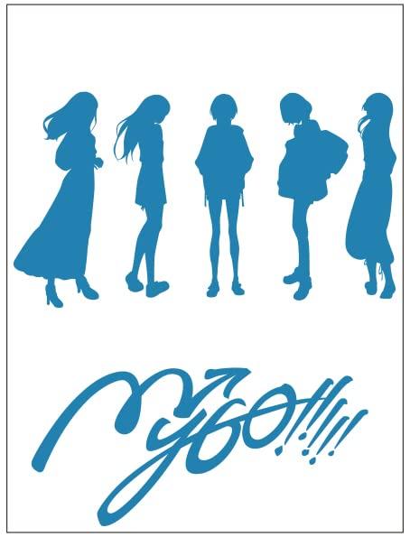 MyGO/転写ステッカー/L/水色 [並行輸入品]カッティングステッカー台紙サイズ【約200×150mm】