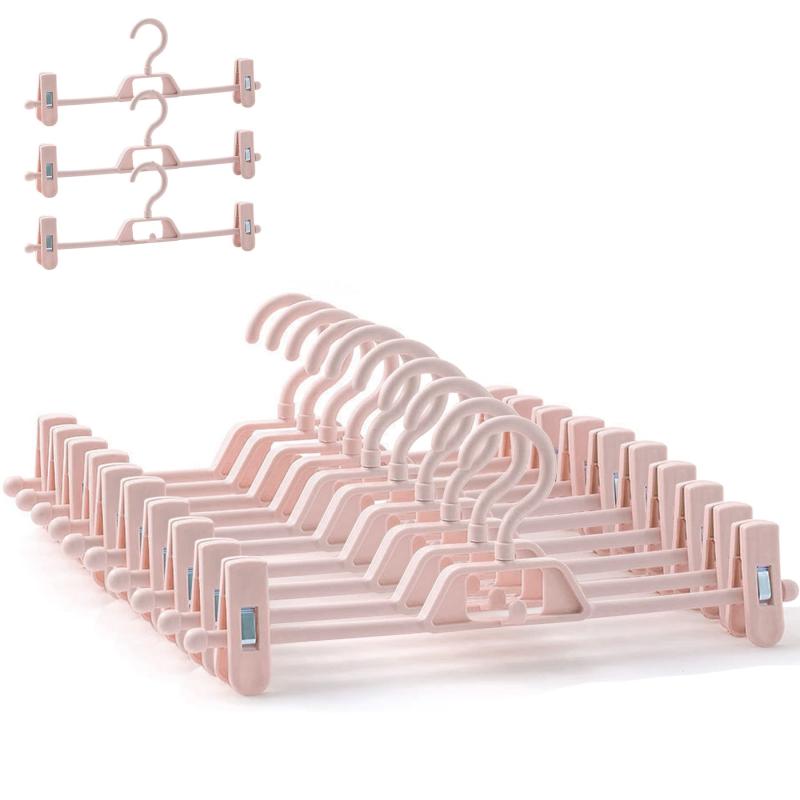 ズボンハンガー ハンガー,Artifi スカートハンガー すべらない 省スペース 強力クリップ ハンガー ズボン はんがー 360度回転 洗濯ハンガー スラックスハンガー 衣類ハンガー 物干しハンガー【省スペース+360度回転】ハンガーはス...
