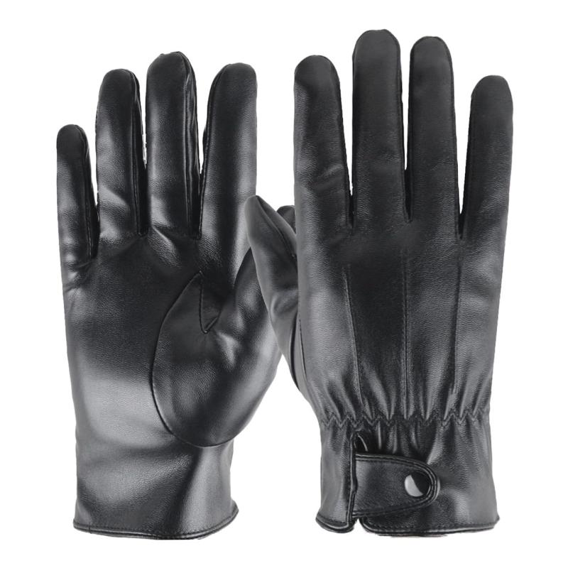 [ワン リミテーション] 手袋 グローブ レザー 防寒 防風 ビジネス カジュアル フォーマル 通勤 通学 メンズ TG186冷たい風が吹き始める季節にぴったりなこの手袋は、落ち着いた雰囲気と上品な印象を大切にしたい男性におすすめです。艶の...