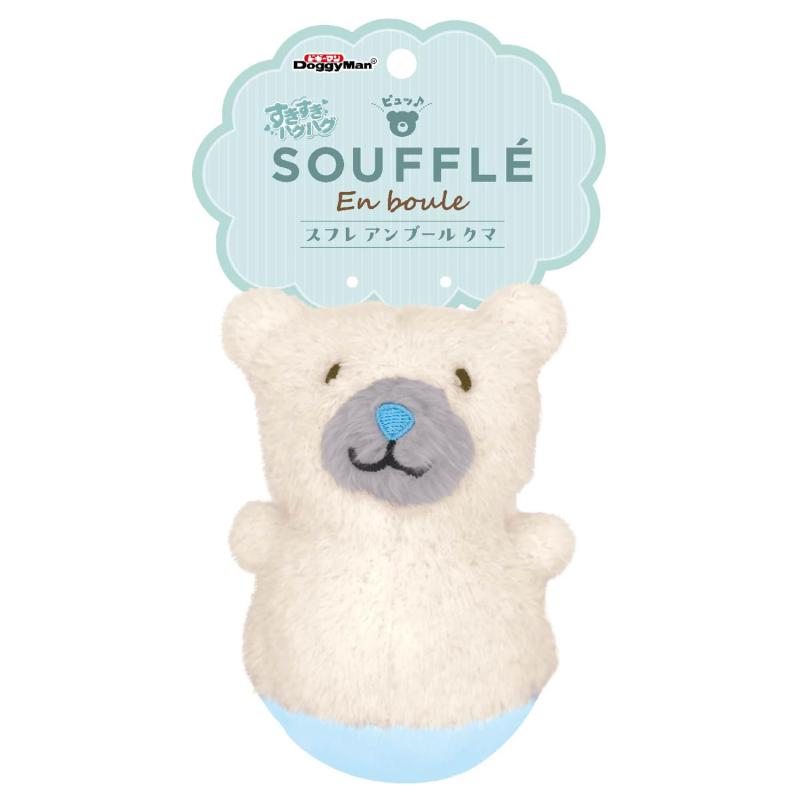 ドギーマン すきすきハグハグ スフレとろけるような肌ざわりの小丸太風ぬいぐるみ