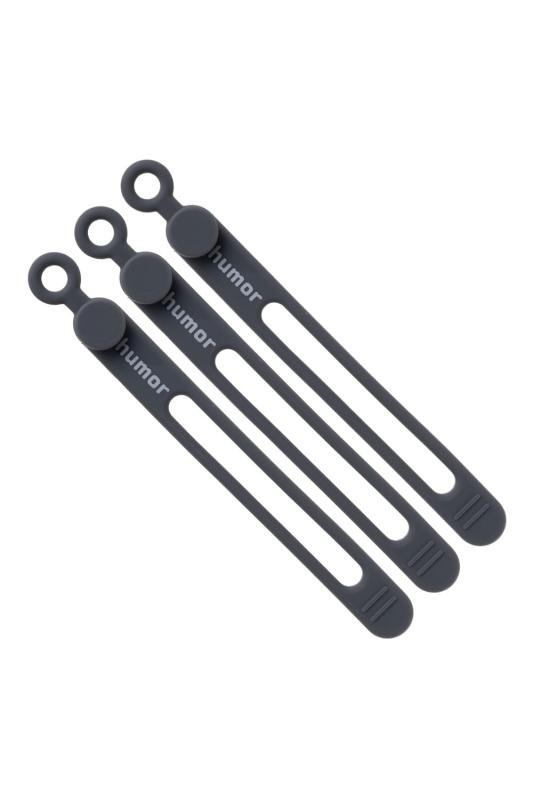 humor ケーブルタイ シリコン SILICONE CABLE TIE 3Sets