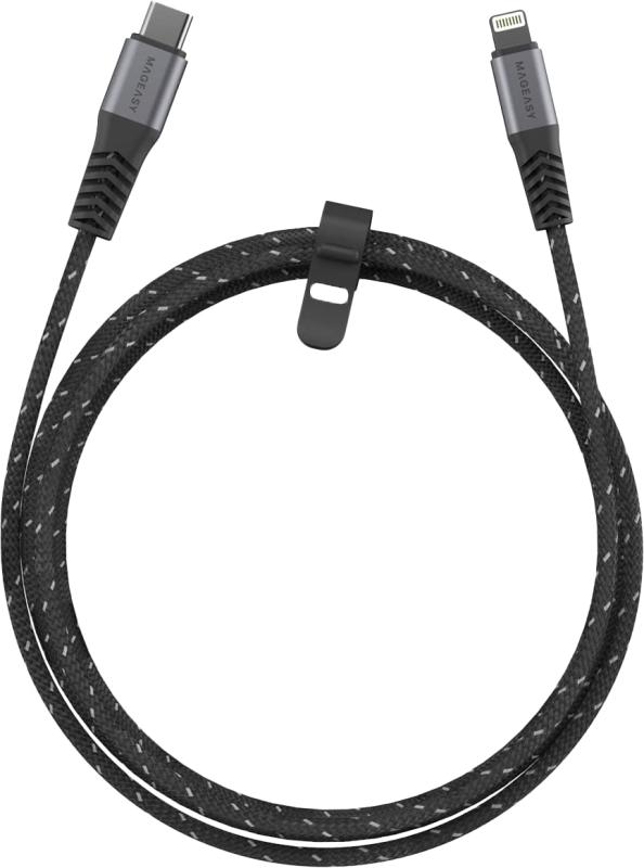 【MagEasy】 iPhone14 iPhone13 iPhone12 iPad 各種 対応 Lightningケーブル 150cm 急速充電 高耐久 USB Type-C to Lightningケーブル Power Delivery ...