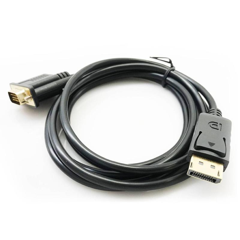 DisplayPort→VGA変換ケーブル dp→vga DP オス VGA メス DP to VGA 変換アダプター ディスプレイポート