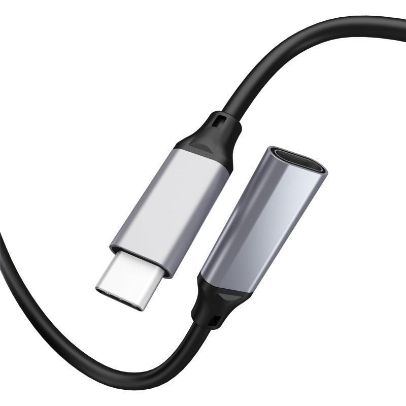 Renvmexy USB C延長ケーブル｜10Gbps USB3.2｜Type-C延長コード｜4K@60Hz 映像出力｜100W PD急速充電｜5A データ転送｜ハードドライブ拡張｜モニター接続用｜ドッキングステーション対応｜ノートPC充電...