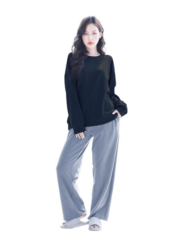 [MiniZaru] ルームウェア パジャマ 部屋着 レディース 上下セット 長袖 暖かい 可愛い 春 秋 冬 新素材ドラロン着ているだけで癒やされる羊毛のような柔らかな新素材DRALON(ドラロン)を採用し、暖かい、可愛いルームウェアです...