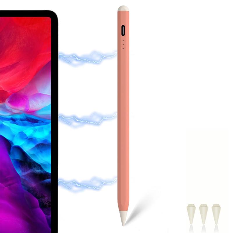 ベーステック iPadタッチペン バッテリ残量3段 iPad ペンシル スタイラスペン iPad mini6 mini5 iPad 第9世代 7 6 8世代 8.3 10.2 10.9 iPad Pro 11 12.9インチPD 途切れ/誤...