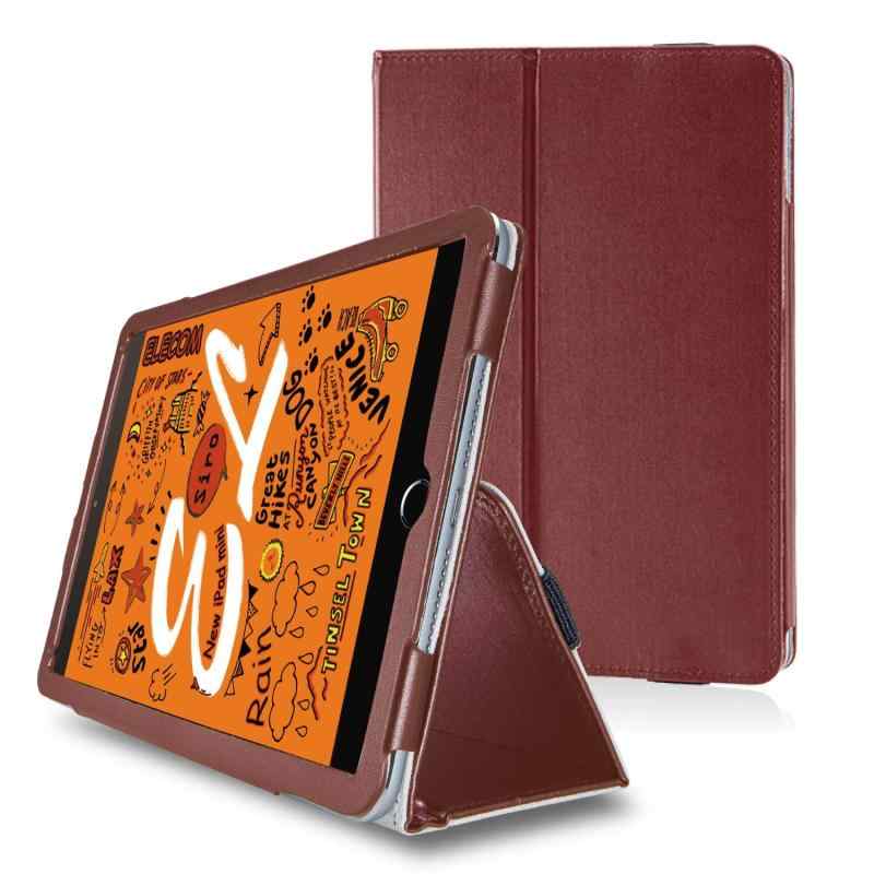 エレコム iPad mini(2019モデル) /iPad mini 4(2015年モデル) ケース ソフトレザーカバー