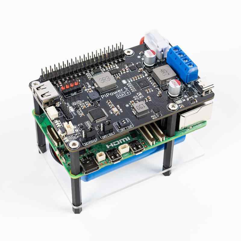 SunFounder Raspberry Pi 4 UPS電源供給装置