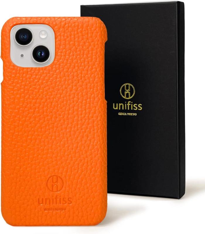 【銀座発】unifiss iPhone 14 第16世代 iPhone14 薄型 軽量 ワイヤレス充電対応 高級 シュリンク PU レザー カバー 型 スマホケース マット スリム 携帯ケース 携帯 スマホ スマホカバー iphoneケース...