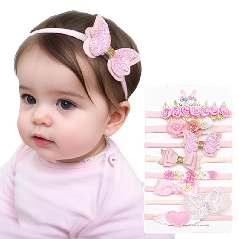 ベビー ヘアバンド 赤ちゃん ヘアリボン キッズ ヘアアクセサリー 髪飾り 髪留め かわいい 出産祝い 誕生日 プレゼント