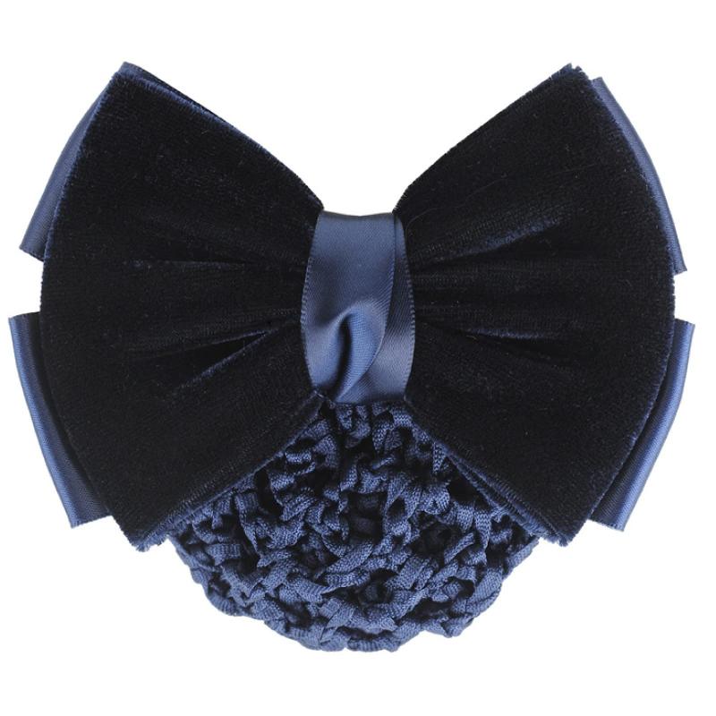 (RONGUI) お団子 ネット シニヨン バレッタ リボン 大きめ 髪留め ヘアネット おだんごヘア ヘアネット【簡単にお団子ヘア】 シンプルなヘアアクセサリー、リボンバレッタでシニヨン（お団子）のアップヘアはお任せ。 時間がない時でもす...