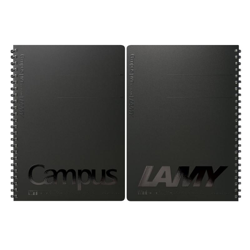 コクヨ キャンパス ソフトリング ノート LAMY A5 方眼ドット罫