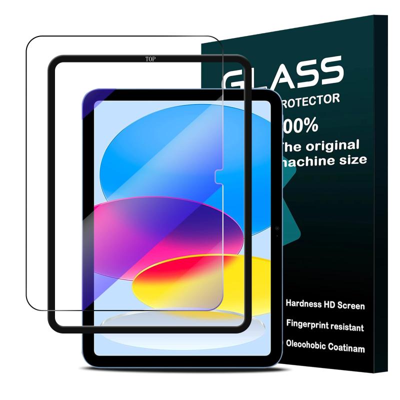 Seninhi 対応 iPad 11世代 / 10世代 用の ガラスフィルム ブルーライトカット 【ガイド枠付き】 iPad 第11世代 （A16） 10.9 インチ 2025モデル 用の フィルム ipad第10世代 2022 用の 保護...