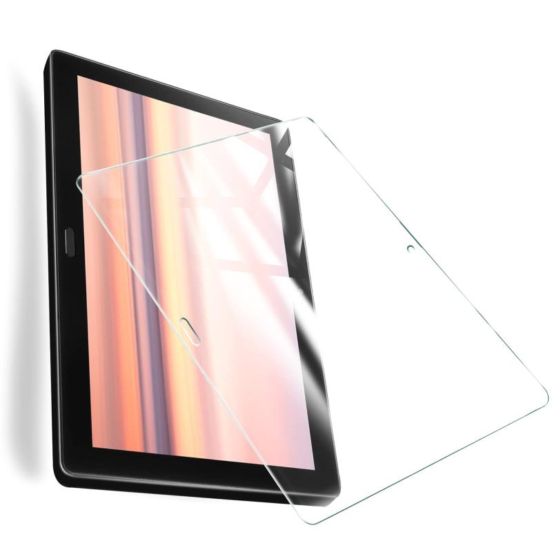 TRkin dtab d-41A 10.1 強化ガラスフィルム dtab d-41A 10.1 液晶保護フィルム 気泡ゼロ 99%高透過率 硬度9H 指紋防止 飛散防止 耐衝撃 超薄0.3mm 2.5D ラウンドエッジ加工【対応機種】FOR...