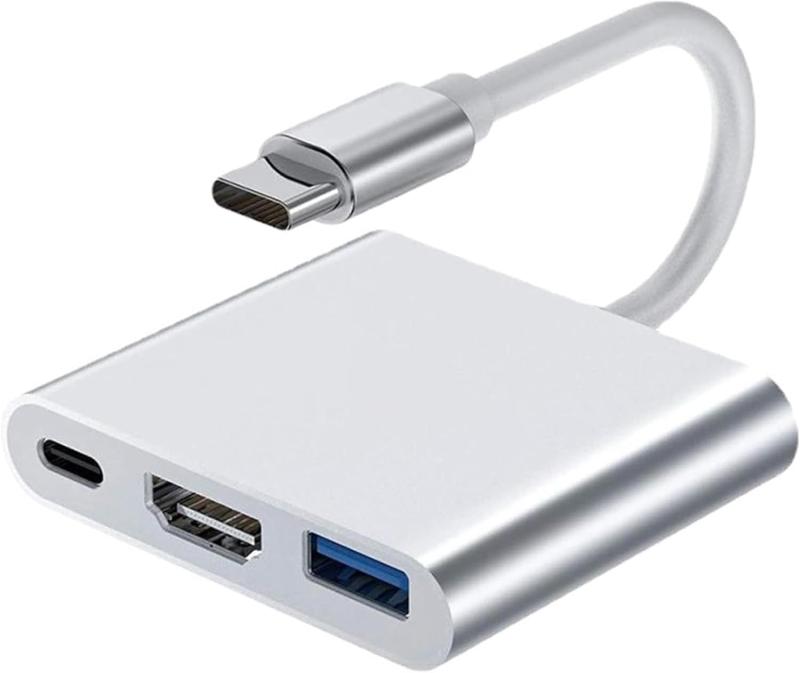 USB Type C HDMI 変換アダプタ HDMI 変換 4K 解像度 タイプc 変換ケーブル USB 3.0高速データ転送 100W PD急速充電ポート変換 アダプタ-4【幅広い交換】USB-Aポートを活用すれば、マウスやキーボード、...