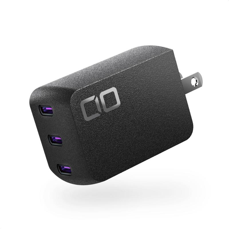 CIO NovaPort TRIOII 67W 急速充電器 PD [世界最小級 CIO独自技術 NovaIntelligence NovaEngine搭載] 3ポート USB-C×3 ACアダプター コンセント 軽量 iPhone 15 A...